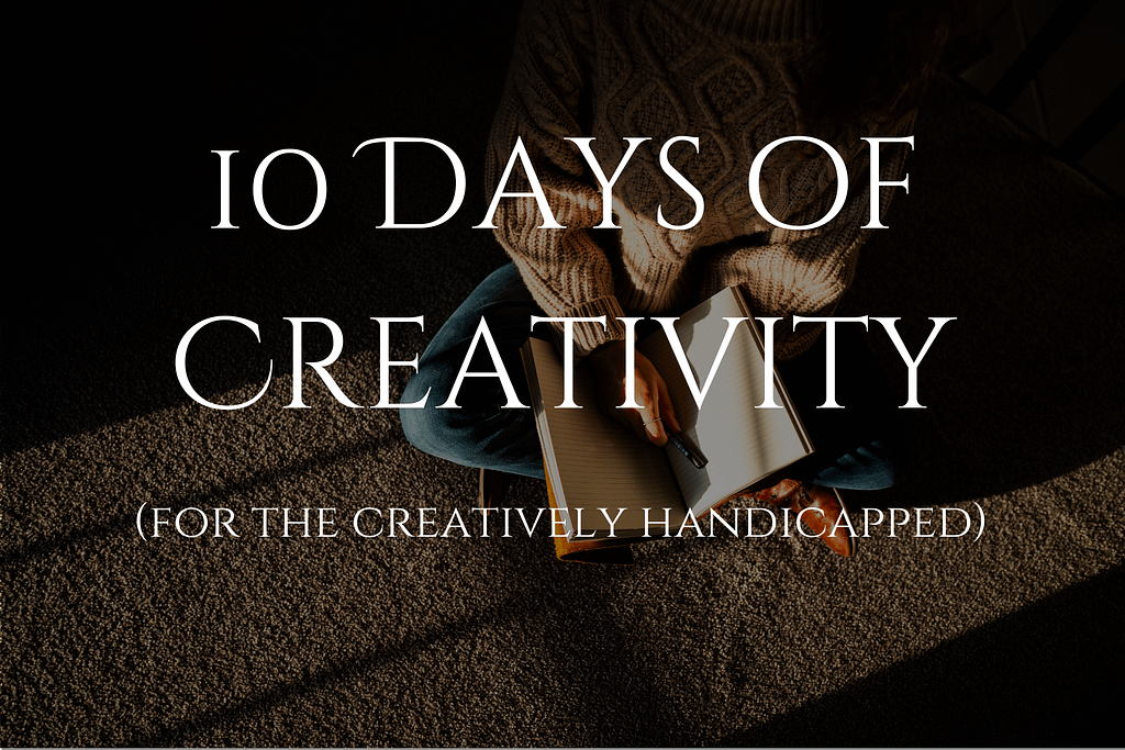 Free Creativity Prompts - R.J. Catlin
